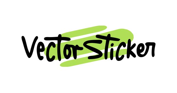 Vector Sticker — Anime & Comic